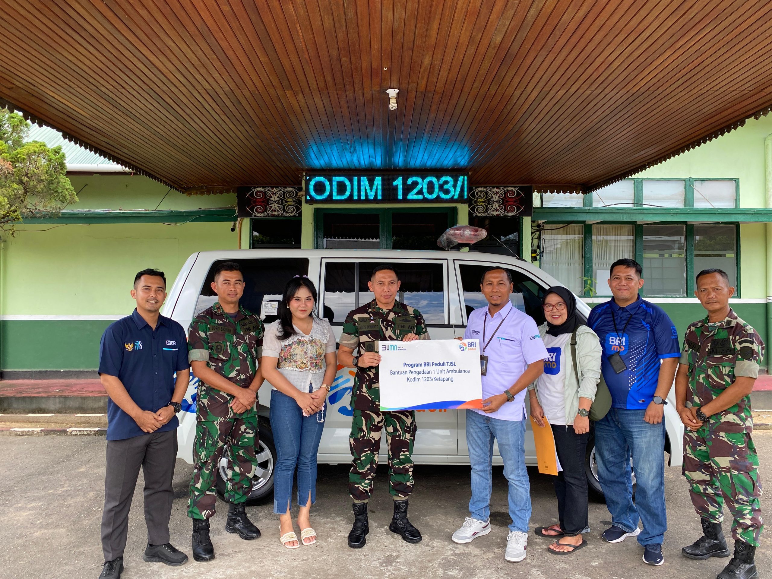 BRI Kanca Ketapang Melalui CSR BRI Peduli Menyerahkan 1 (satu) Unit ... BRI Kanca Ketapang Melalui CSR BRI Peduli Menyerahkan 1 (satu) Unit ...
